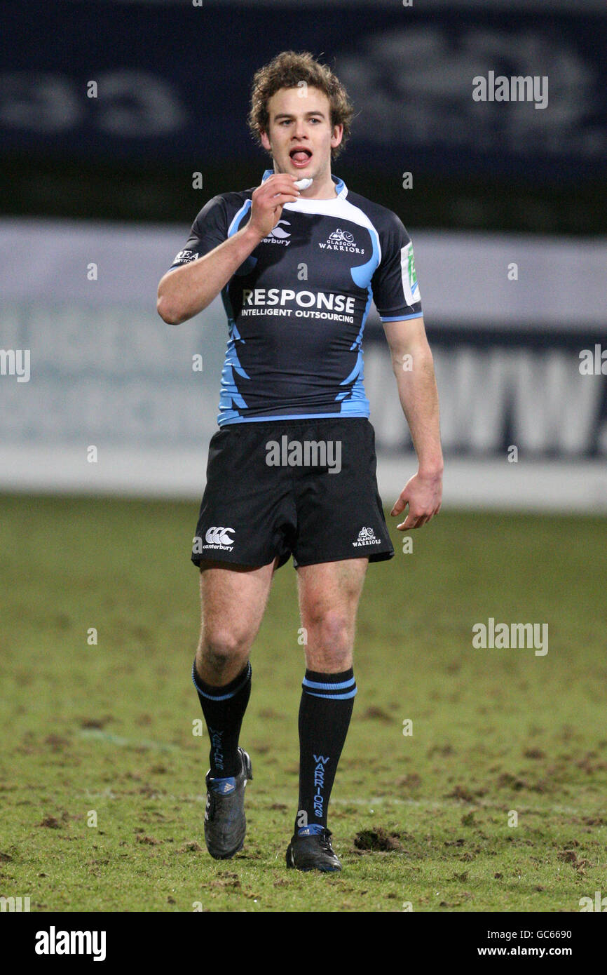 Glasgow warriors ruaridh jackson hi-res stock photography and images ...