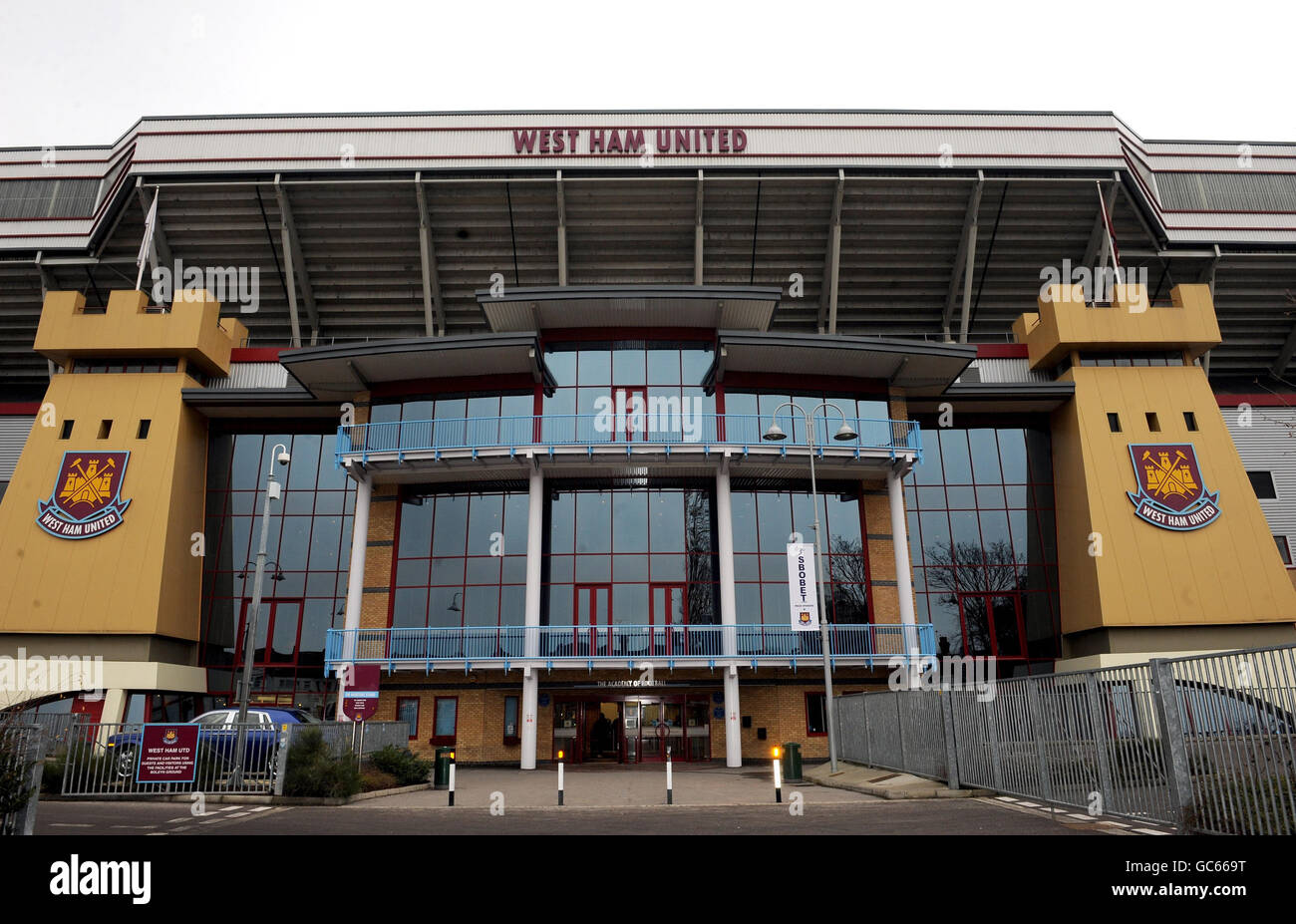 Soccer - West Ham United Takeover - Upton Park Stock Photo - Alamy
