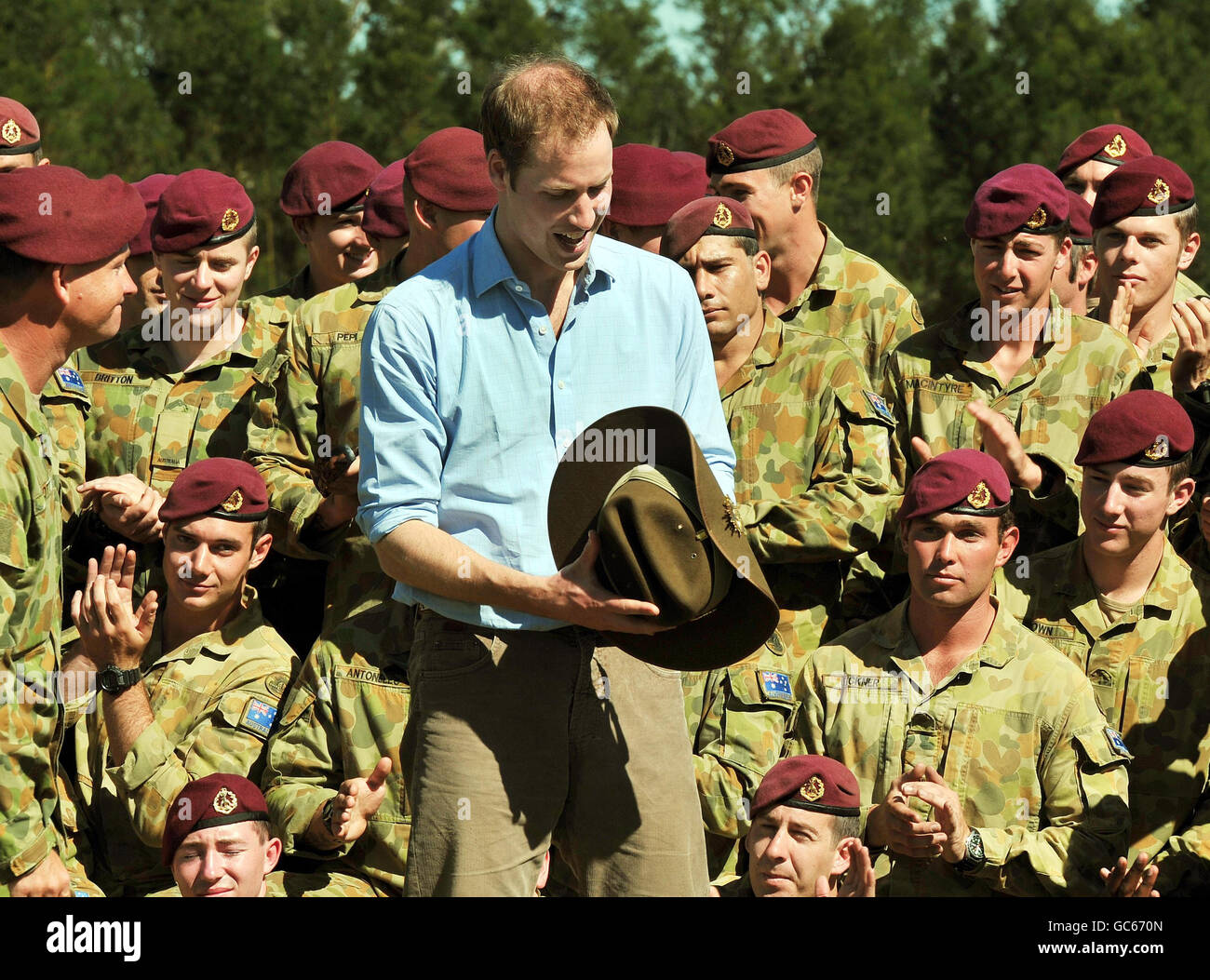 Prince William visits Australia - Day Two Stock Photo - Alamy