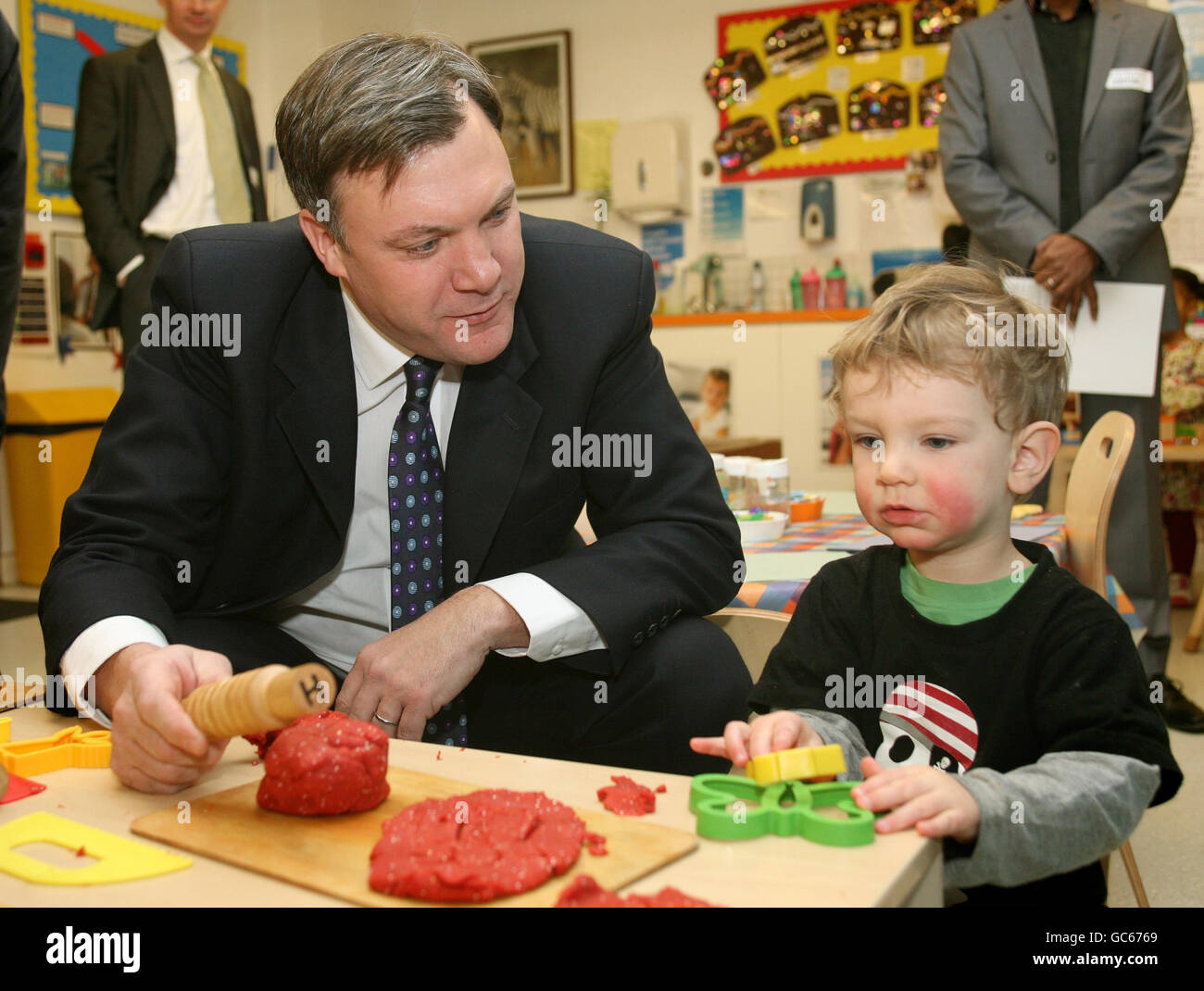Labour launch Family green paper Stock Photo - Alamy