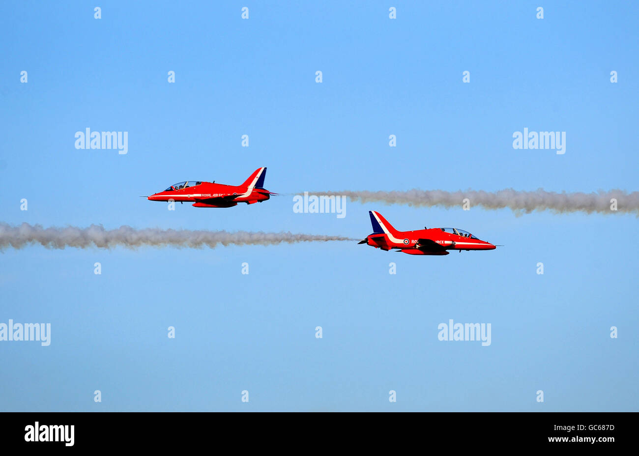 First female joins the Red Arrows Stock Photo - Alamy
