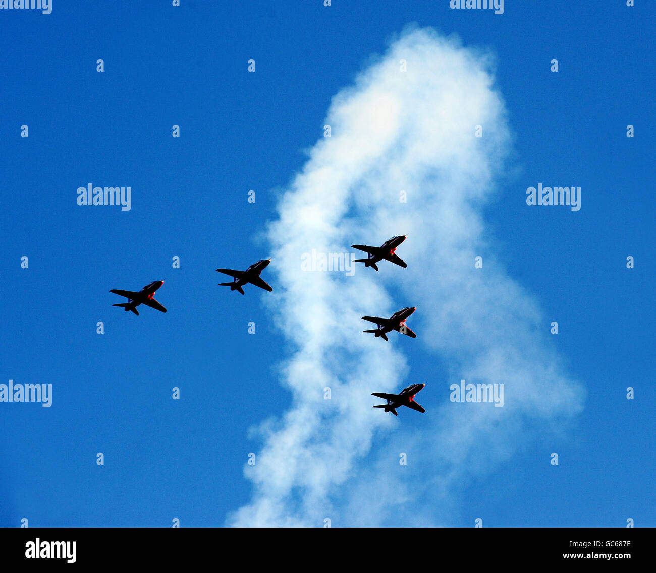First female joins the Red Arrows Stock Photo - Alamy