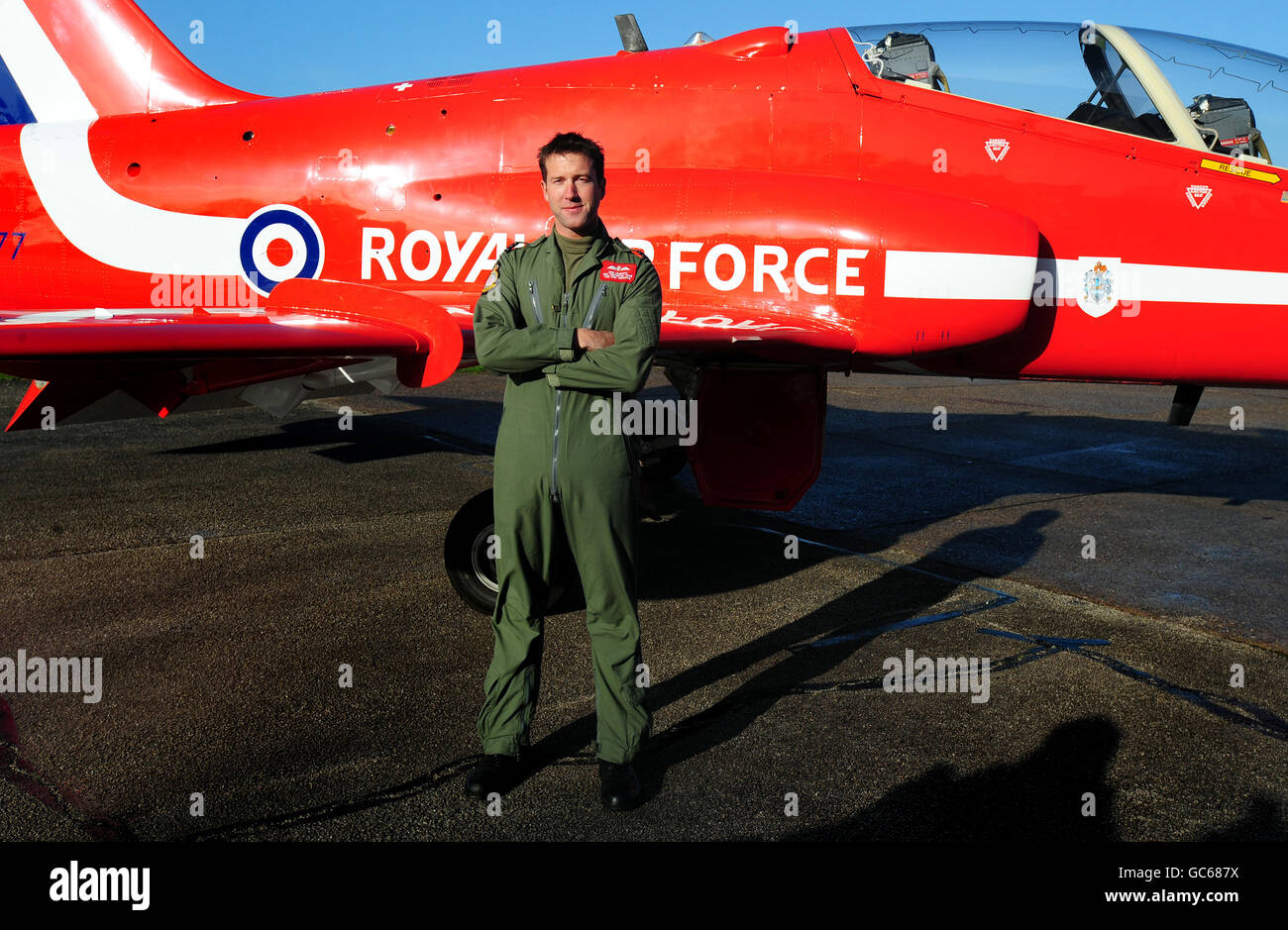 First female joins the Red Arrows Stock Photo - Alamy