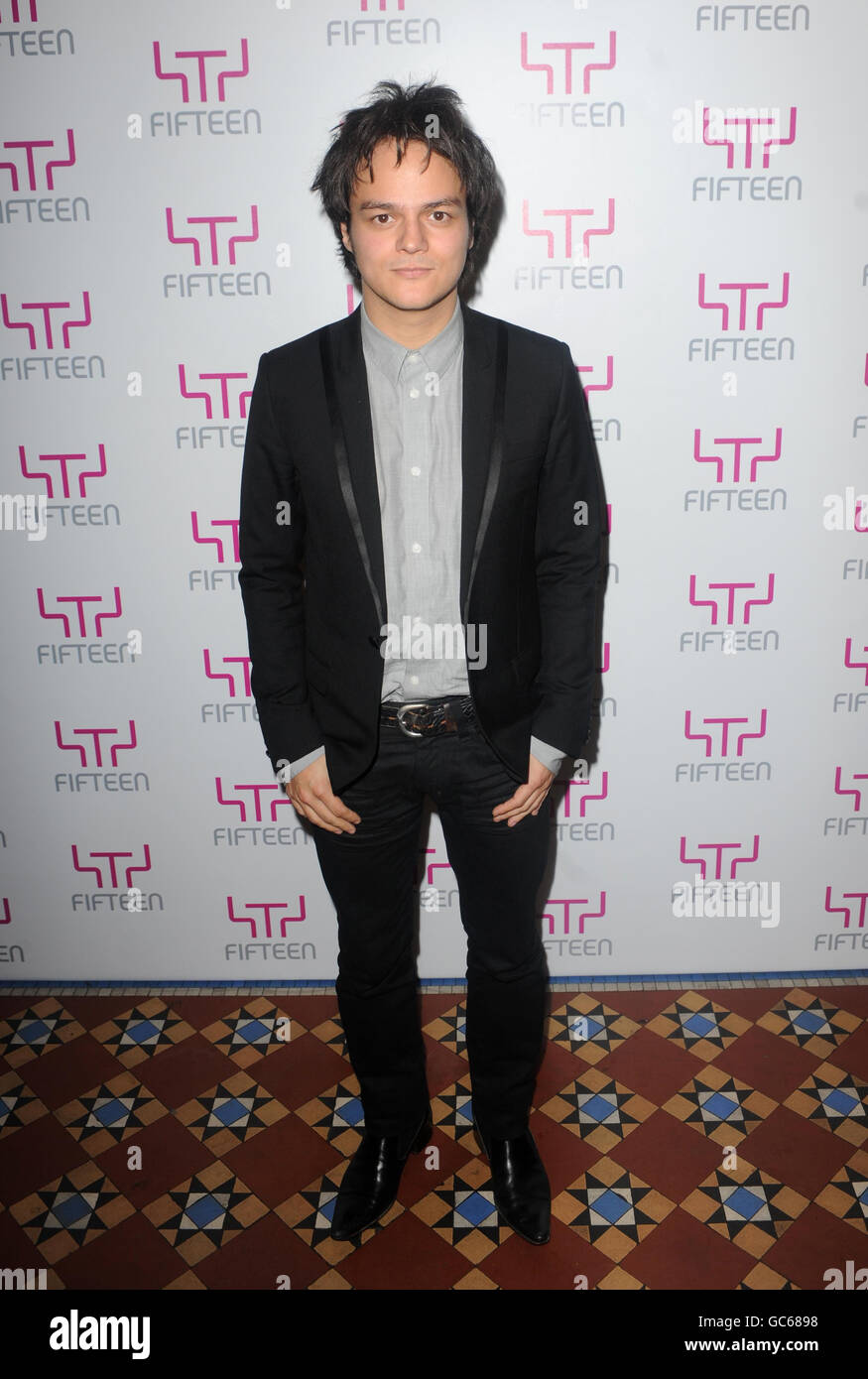 Jamie Cullum arrives for celebrity chef Jamie Oliver's Big Night Out, a ...