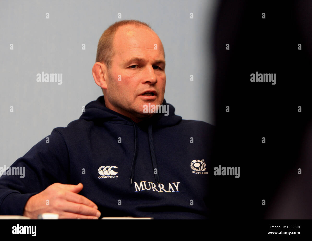 Rugby Union - Scotland Rugby pre-match press conference - Murrayfield ...