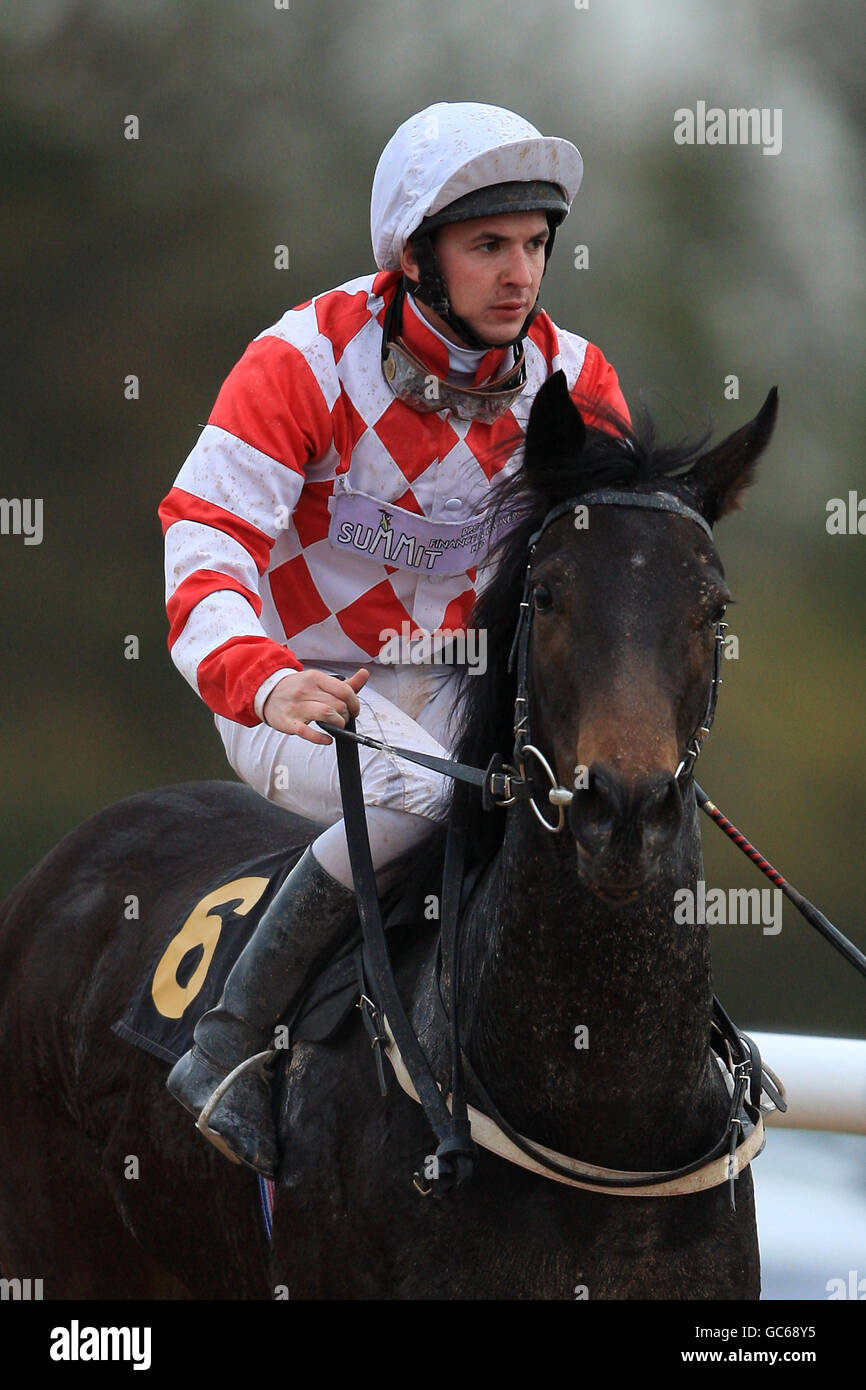 Jockey Jamie Mackay on Lady Bucket goes to post in the Hospitality ...
