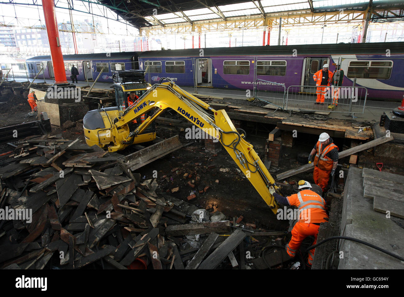 Below-par railway stations named in report Stock Photo - Alamy