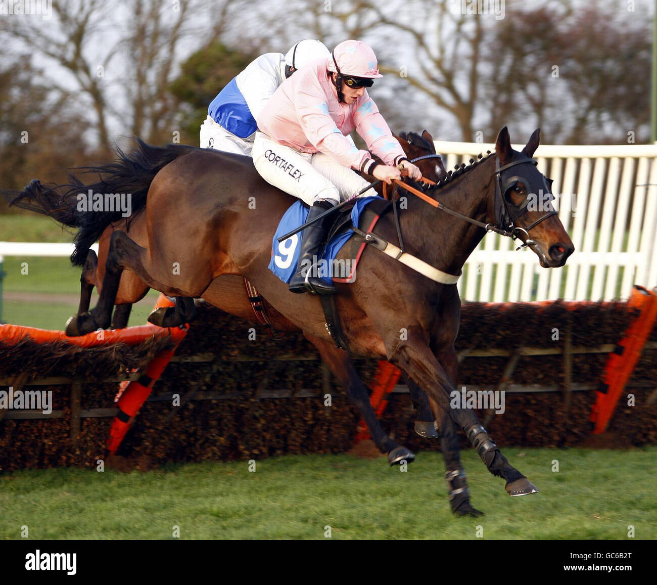 Sport horseracing horse jump jockey hi-res stock photography and images ...