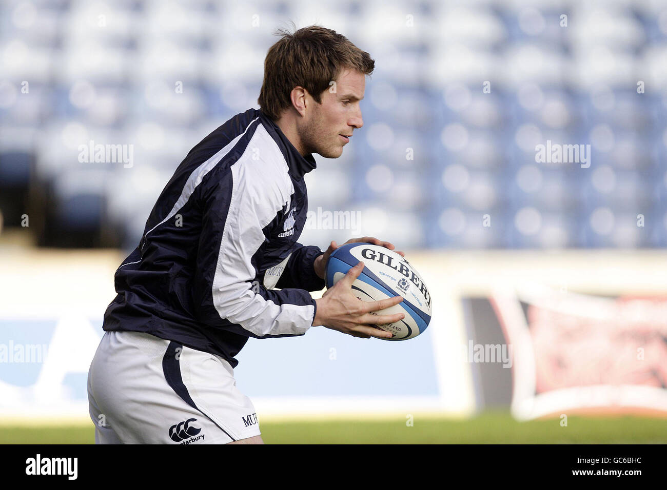 Rugby Union - Scotland Captain's Run - Murrayfield Stock Photo - Alamy