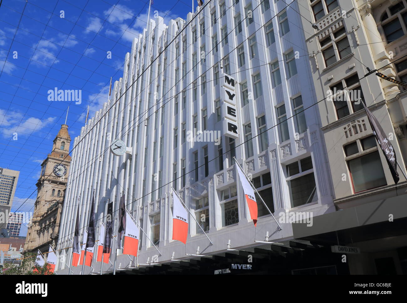 Myer department store Melbourne Australia Stock Photo - Alamy