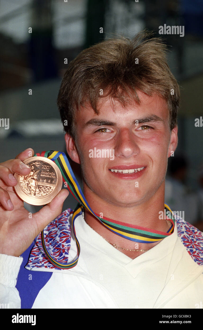 GREAT BRITAIN'S SIMON TERRY, 18, FROM STIRLING, SCOTLAND AFTER WINNING ...