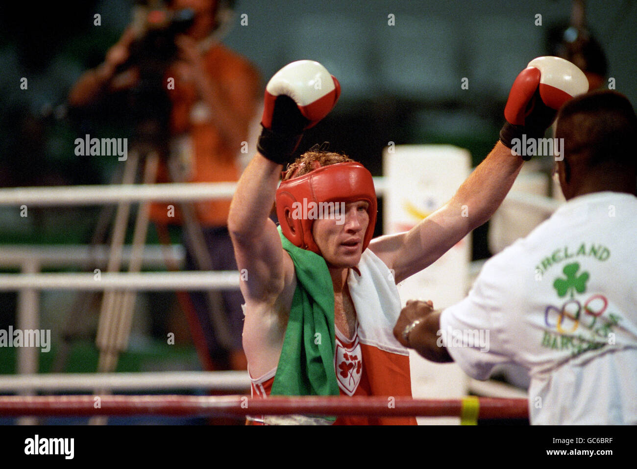MICHAEL CARRUTH -OLYMPIC BOXER Stock Photo - Alamy