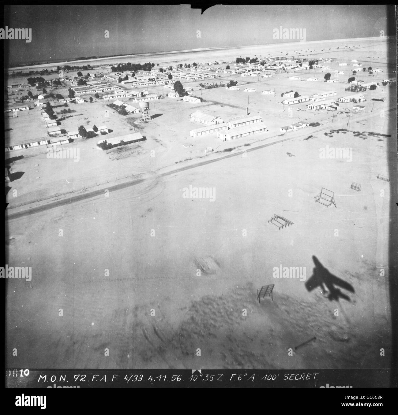 Historic aerial photographs go on-line Stock Photo - Alamy