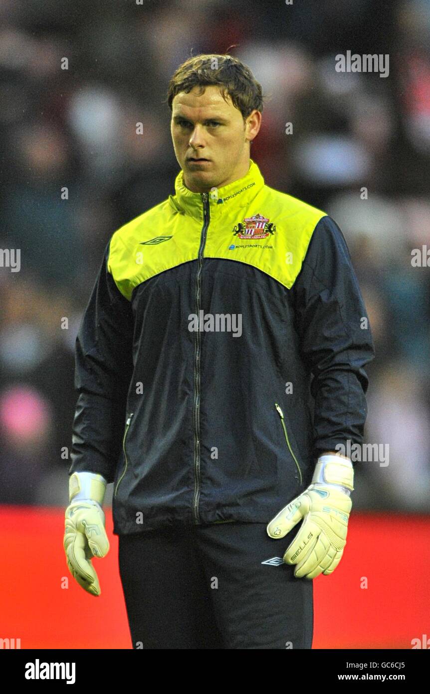 Sunderland goalkeeper trevor carson hi-res stock photography and images ...