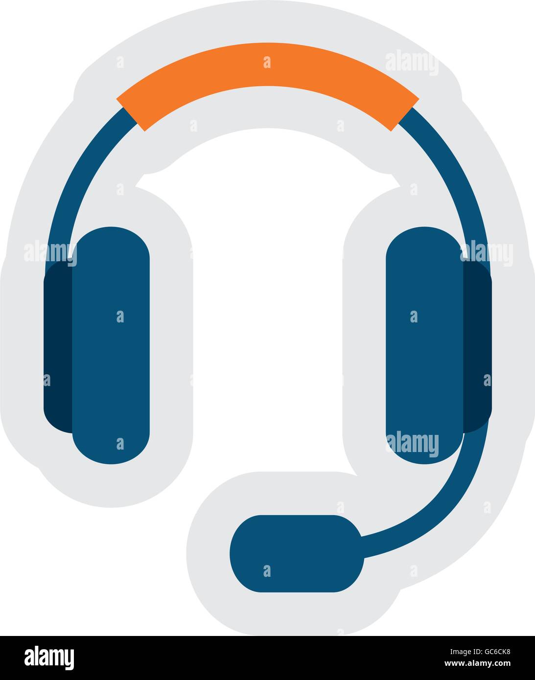 Headphone post design hi-res stock photography and images - Alamy