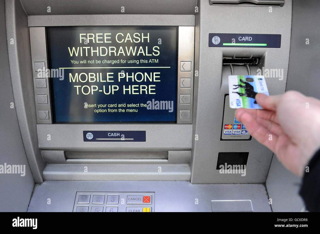 New bank opening Stock Photo - Alamy