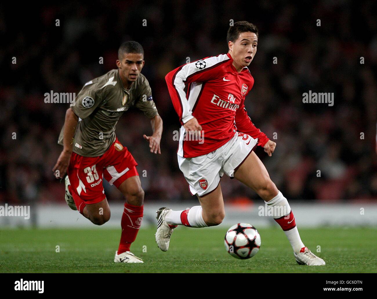 Soccer uefa champions league group arsenal standard liege emirates ...
