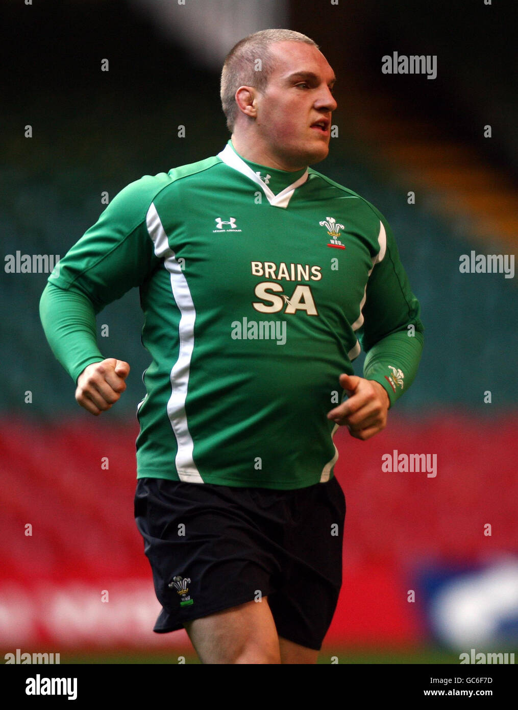 Wales' Gethin Jenkins during the Media Day at the Millennium Stadium ...