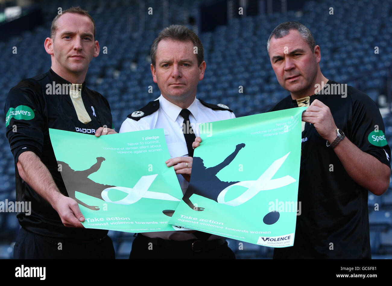 Left to right referee bobby madden hi-res stock photography and images ...