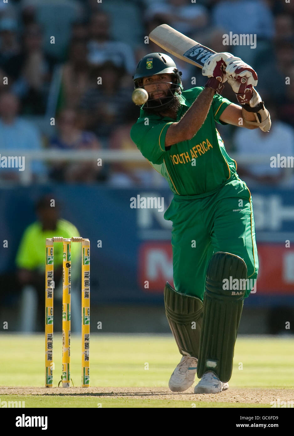 South Africa's Hashim Amla during the Third One-Day International at ...
