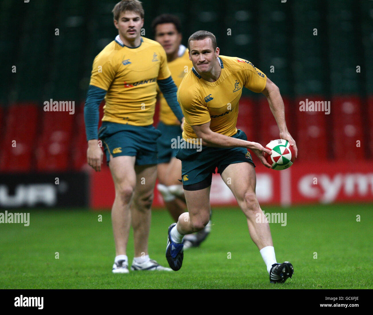 Rugby Union - Australia Training Session - Millennium Stadium ...
