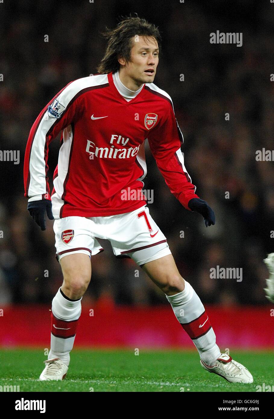 Emirates stadium tomas rosicky hi-res stock photography and images - Alamy
