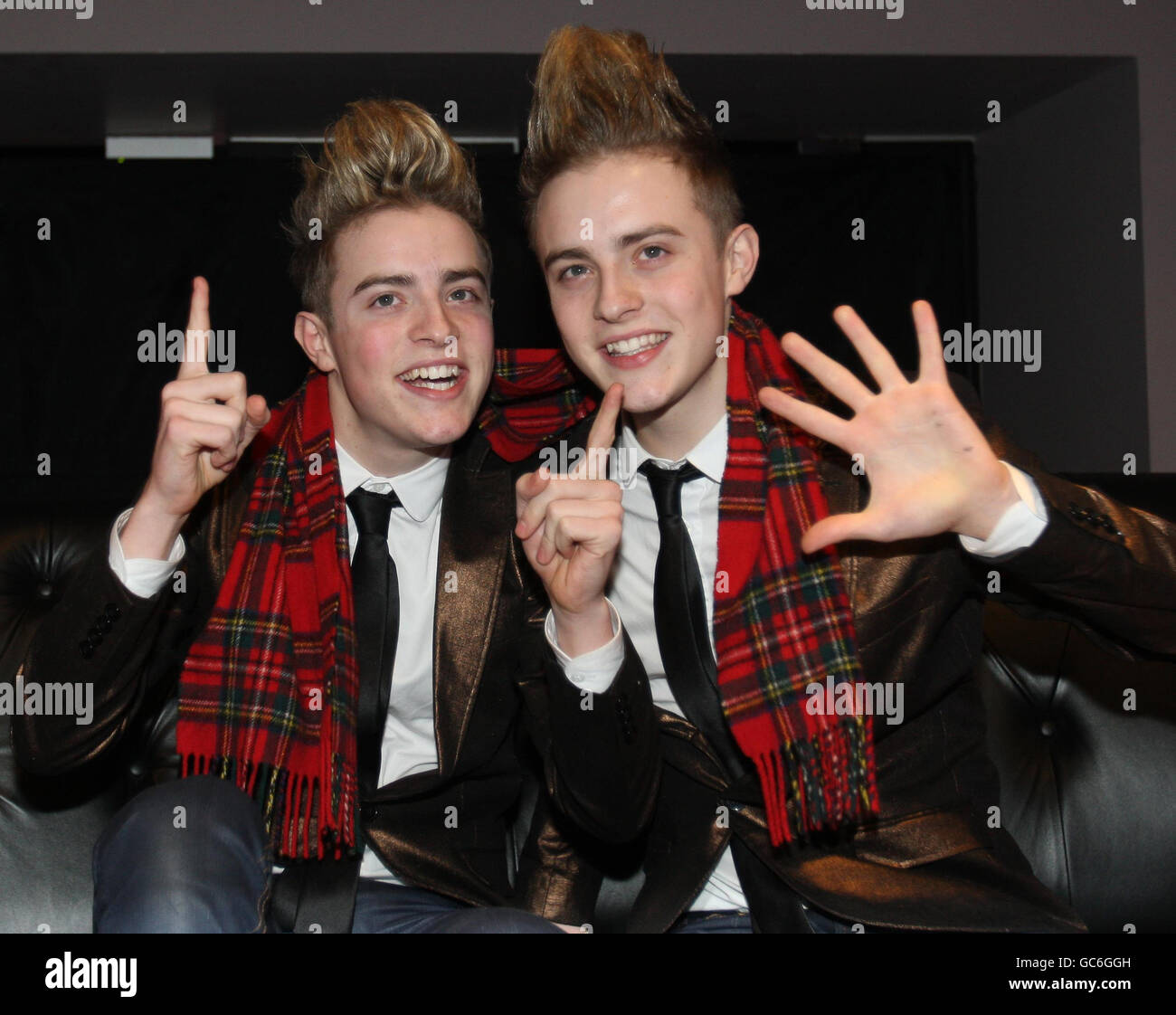 Jedward in scotland hi-res stock photography and images - Alamy