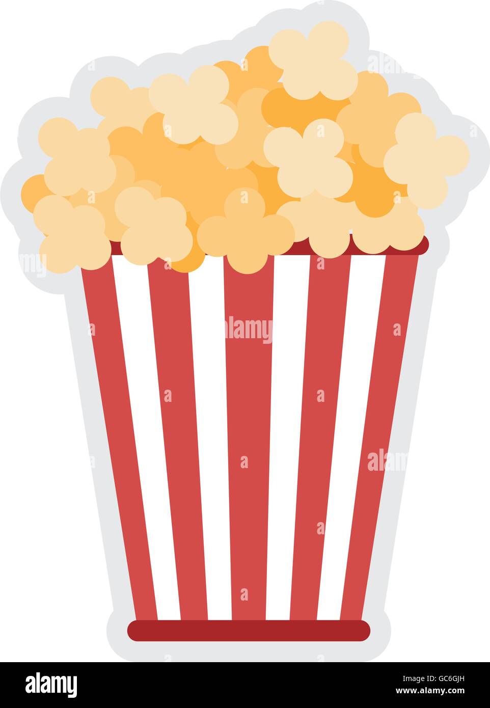 Pop corn icon. Food design. Vector graphic Stock Vector Image & Art - Alamy