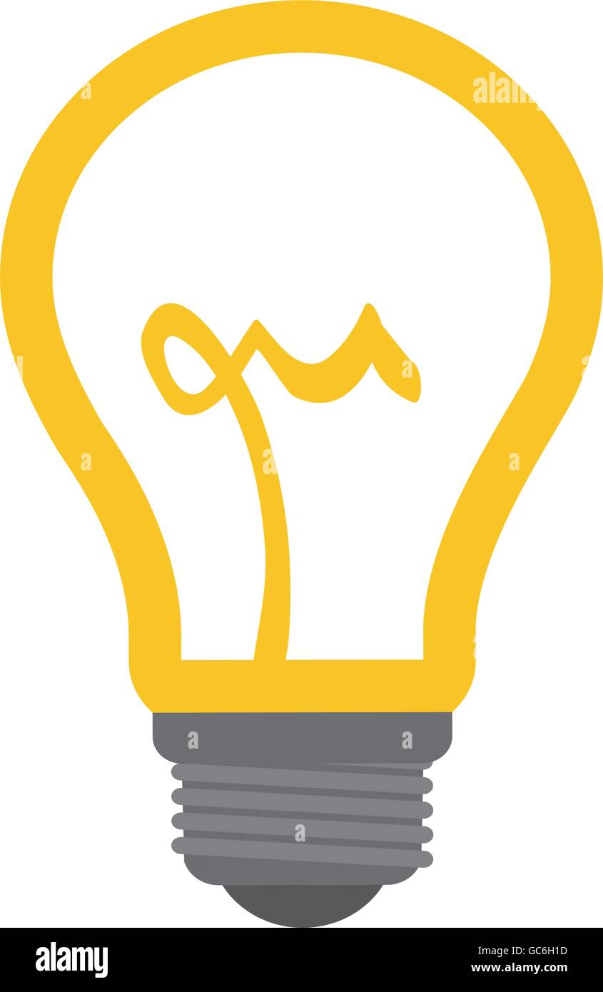 Light bulb icon. Energy design. Vector graphic Stock Vector Image & Art ...