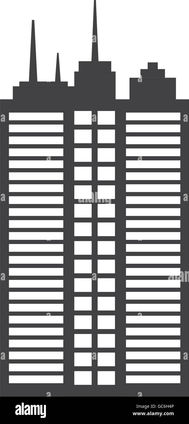 Building icon. City and urban design. Vector graphic Stock Vector Image ...