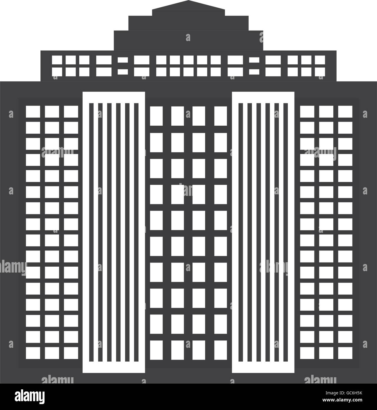 Building icon. City and urban design. Vector graphic Stock Vector Image ...