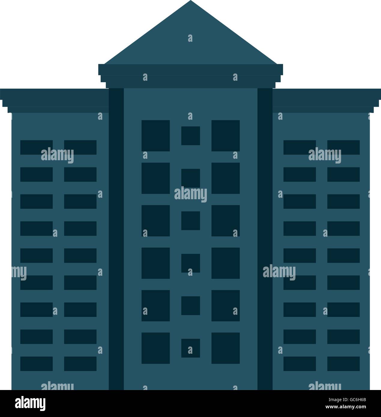 Building icon. City and urban design. Vector graphic Stock Vector Image ...