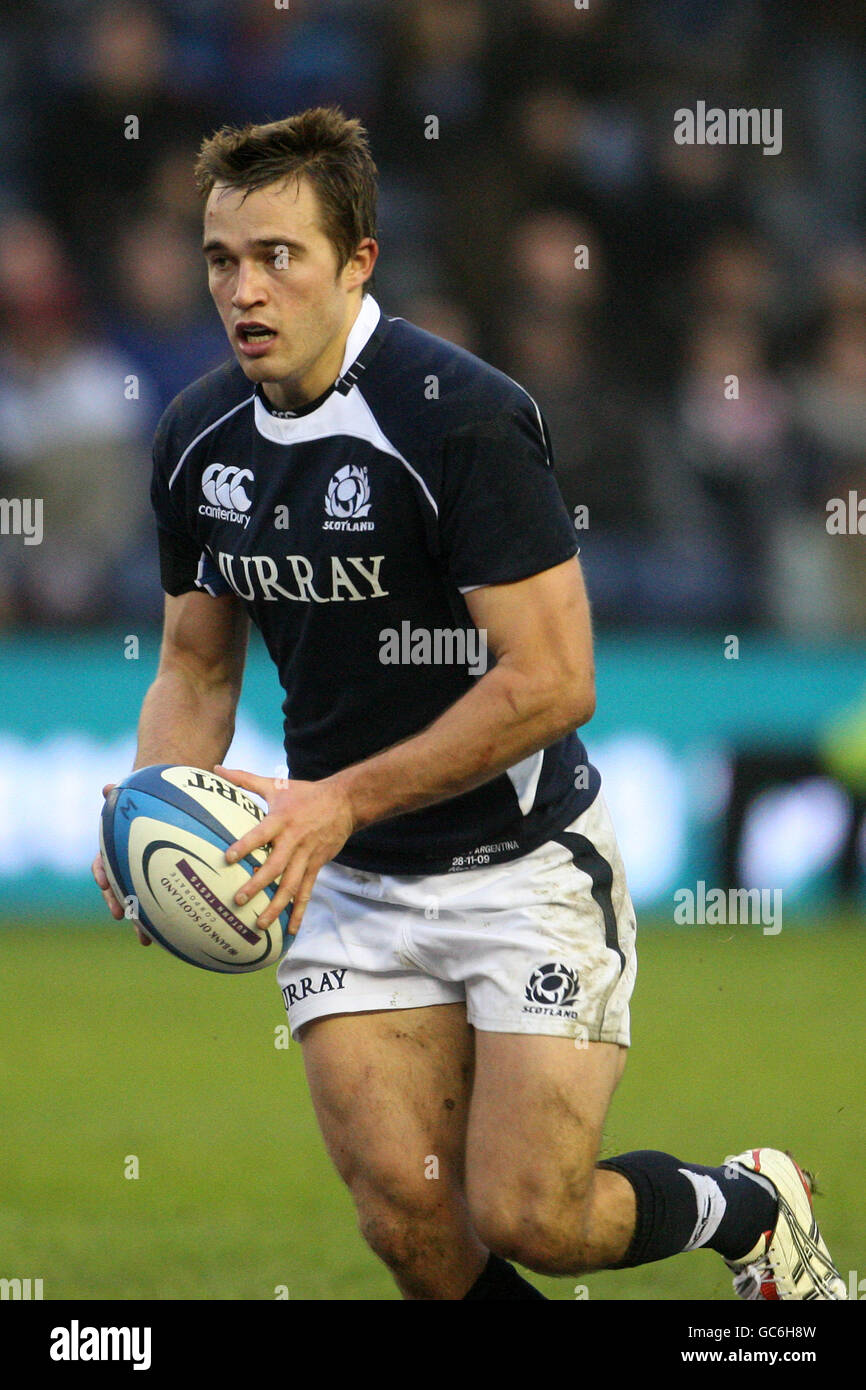 Rugby Union - Bank of Scotland Corporate Autumn Test - Scotland v ...