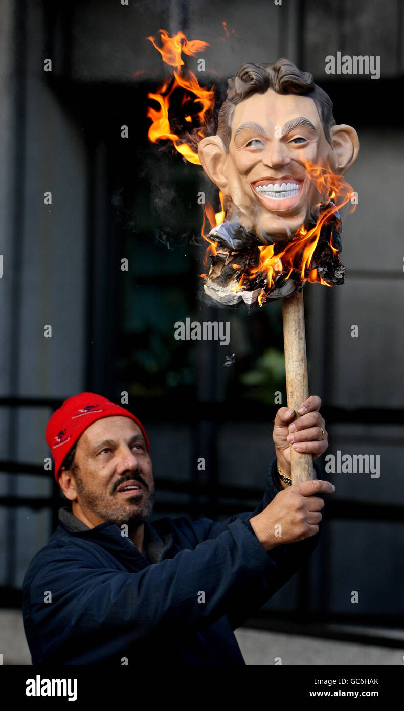 Chilcot Iraq inquiry Stock Photo - Alamy