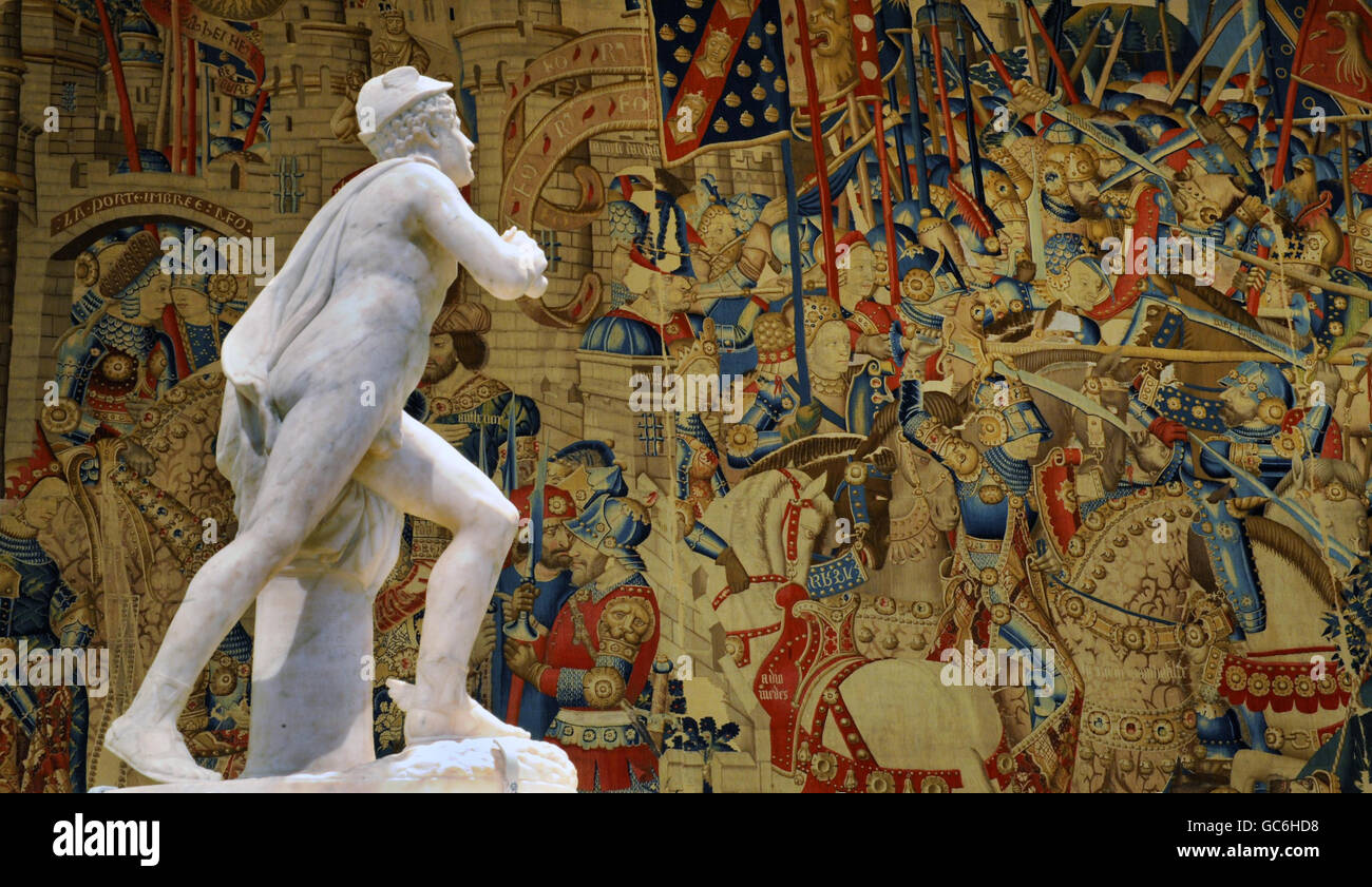 The Story of the War of Troy tapestry, 1475-90 of Southern Netherlands ...