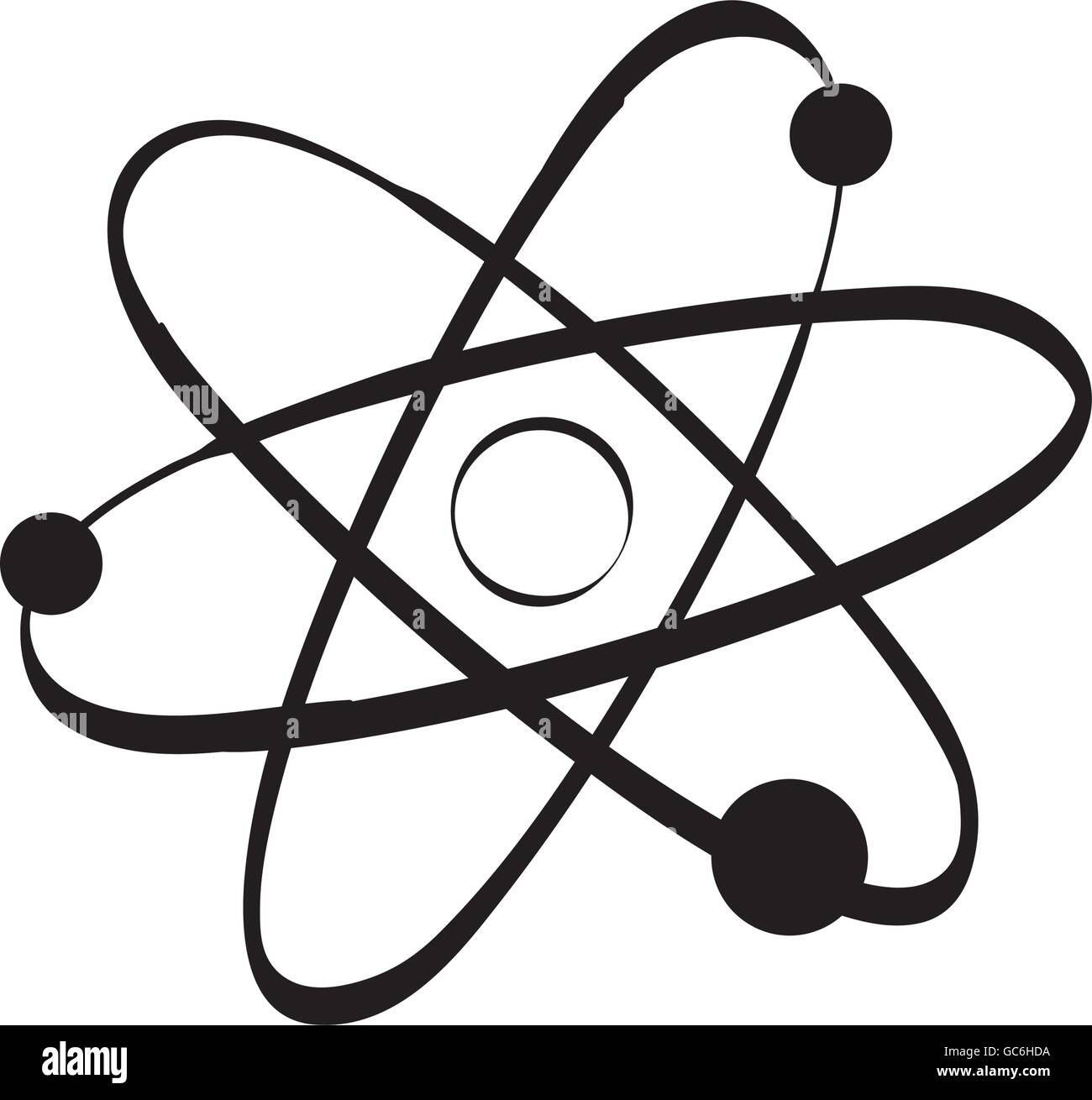 atom icon. Science design. Vector graphic Stock Vector Image & Art - Alamy