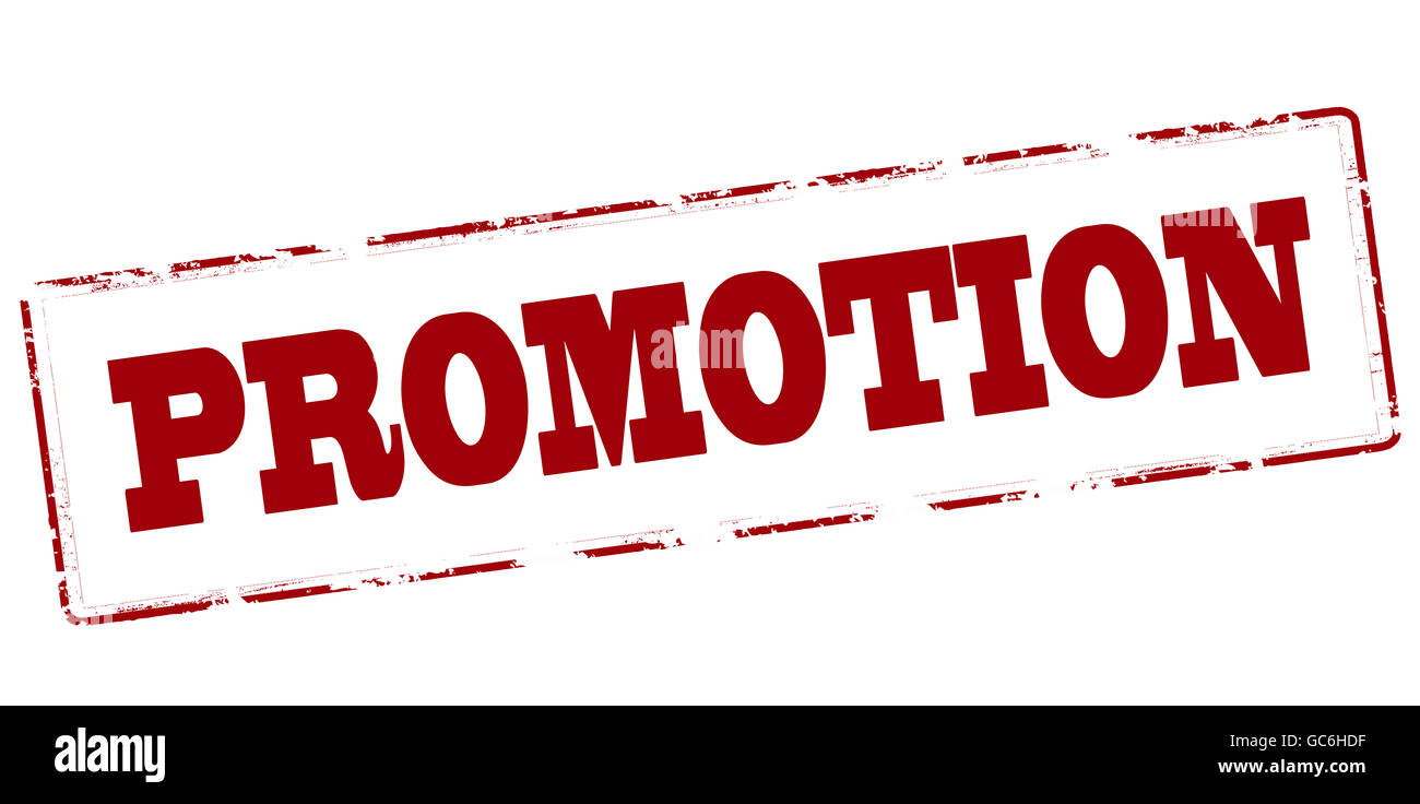 Stamp word promotion inside illustration hi-res stock photography and ...