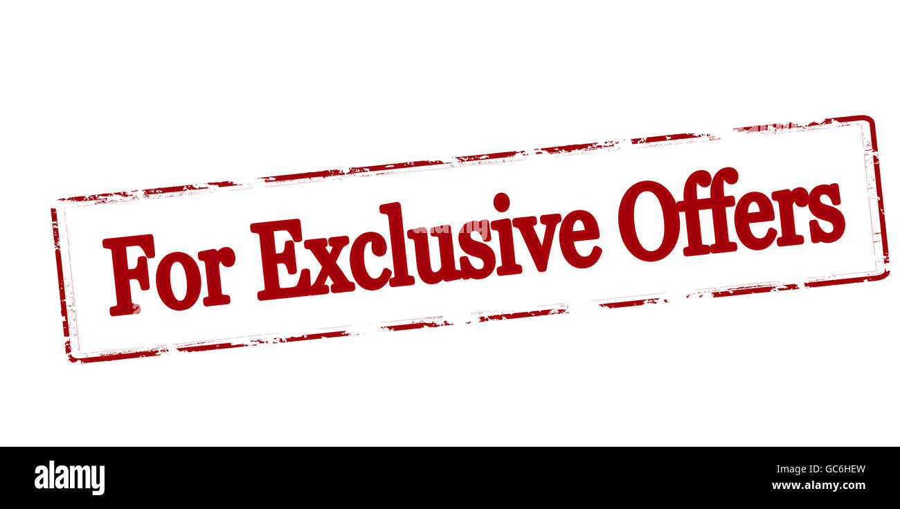 Stamp with text exclusive inside hi-res stock photography and images ...