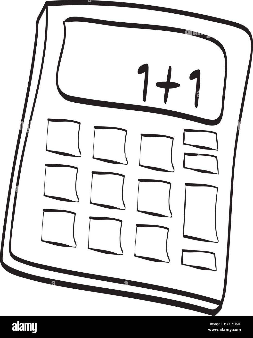 Calculator icon. Math design. Vector graphic Stock Vector Image & Art ...