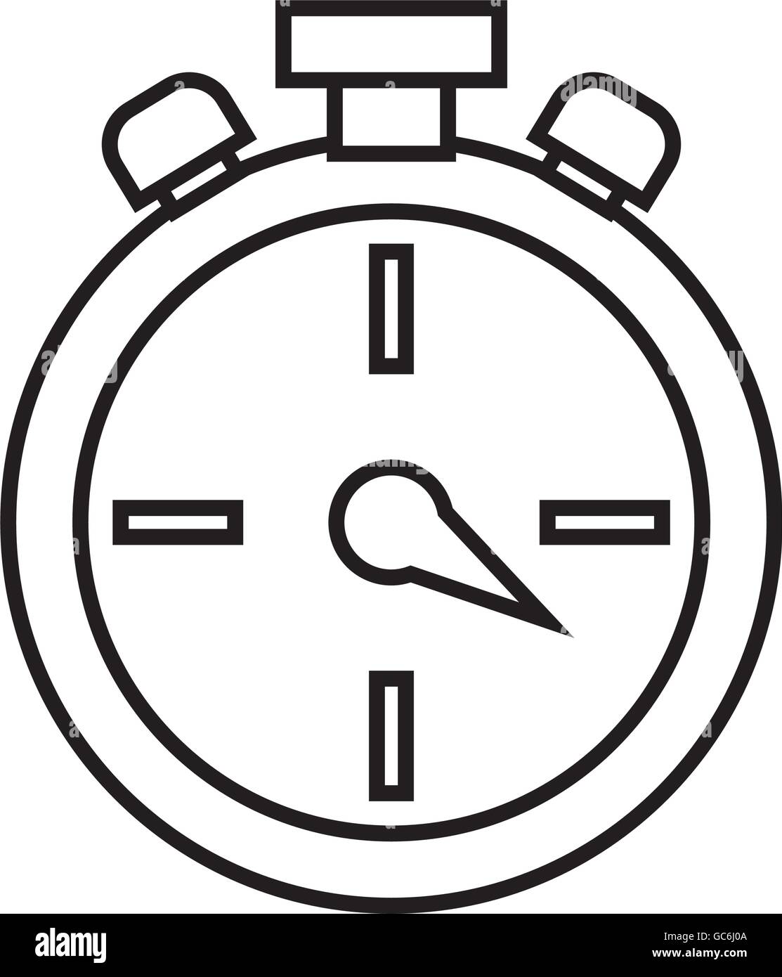 Chronometer icon. Time design. Vector graphic Stock Vector Image & Art ...