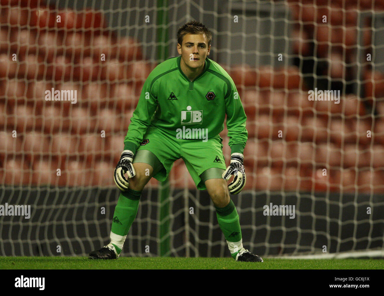 Wolverhampton wanderers goalkeeper daniel east hi-res stock photography ...