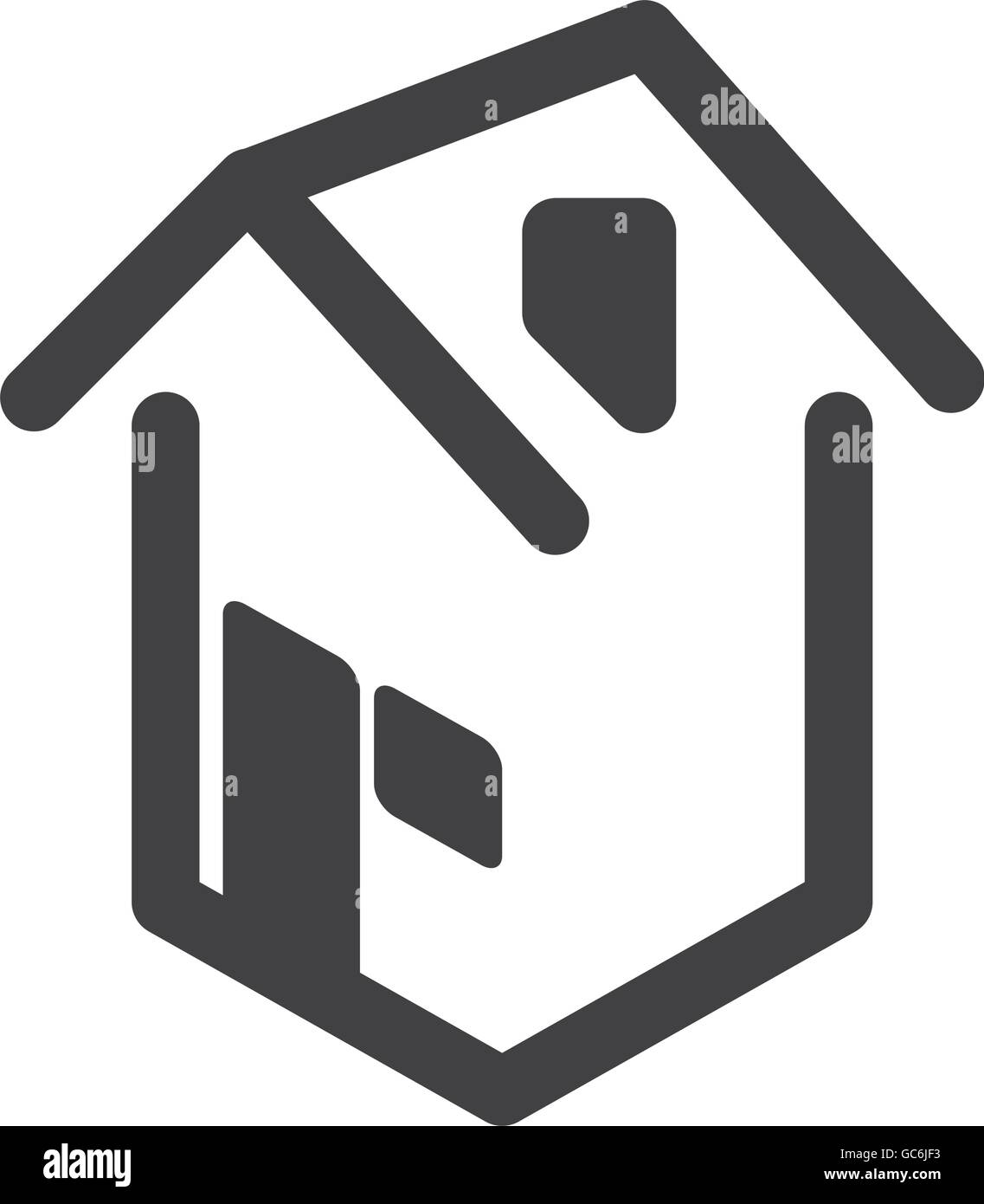 house icon. building design. Vector graphic Stock Vector Image & Art ...