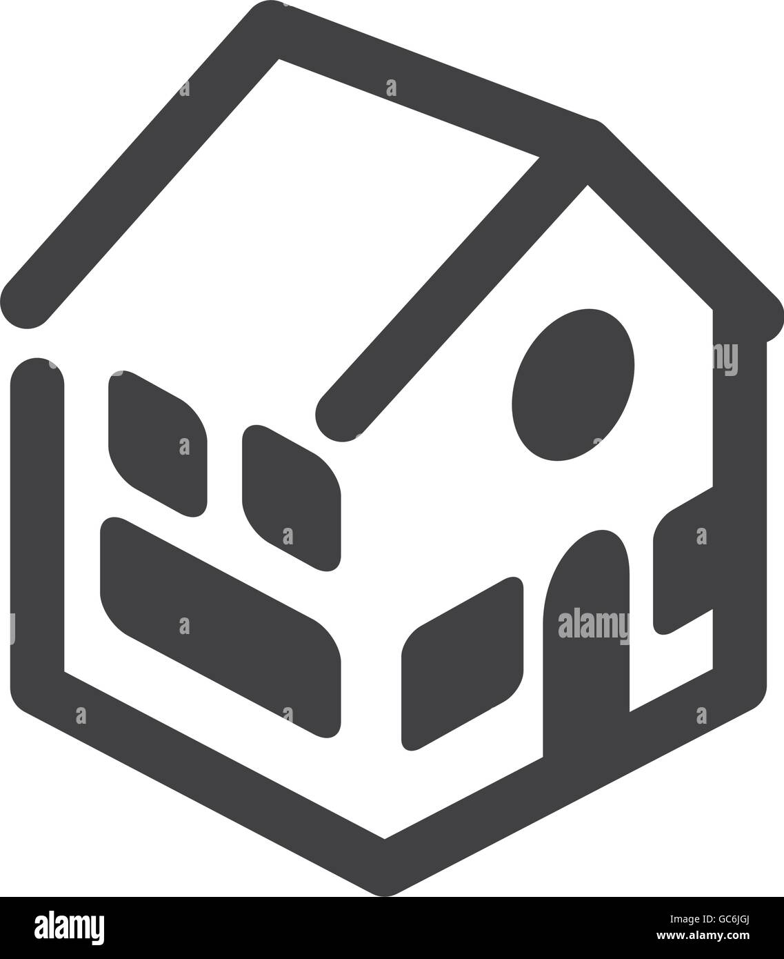 house icon. building design. Vector graphic Stock Vector Image & Art ...