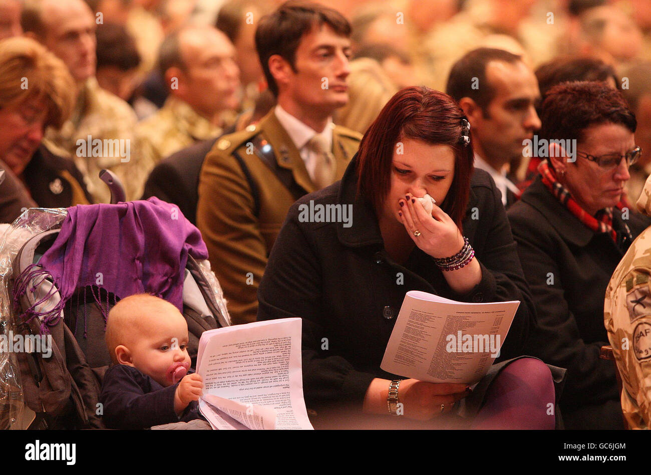 Service remembrance st annes cathedral hi-res stock photography and ...