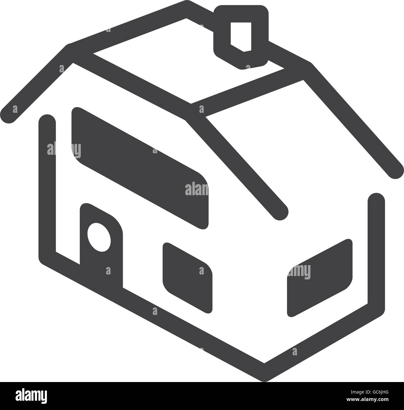 house icon. building design. Vector graphic Stock Vector Image & Art ...