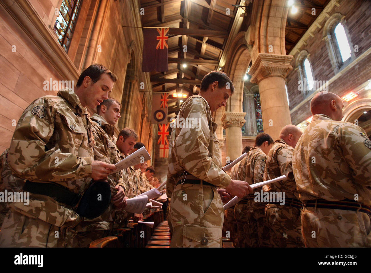 Service remembrance st annes cathedral hi-res stock photography and ...