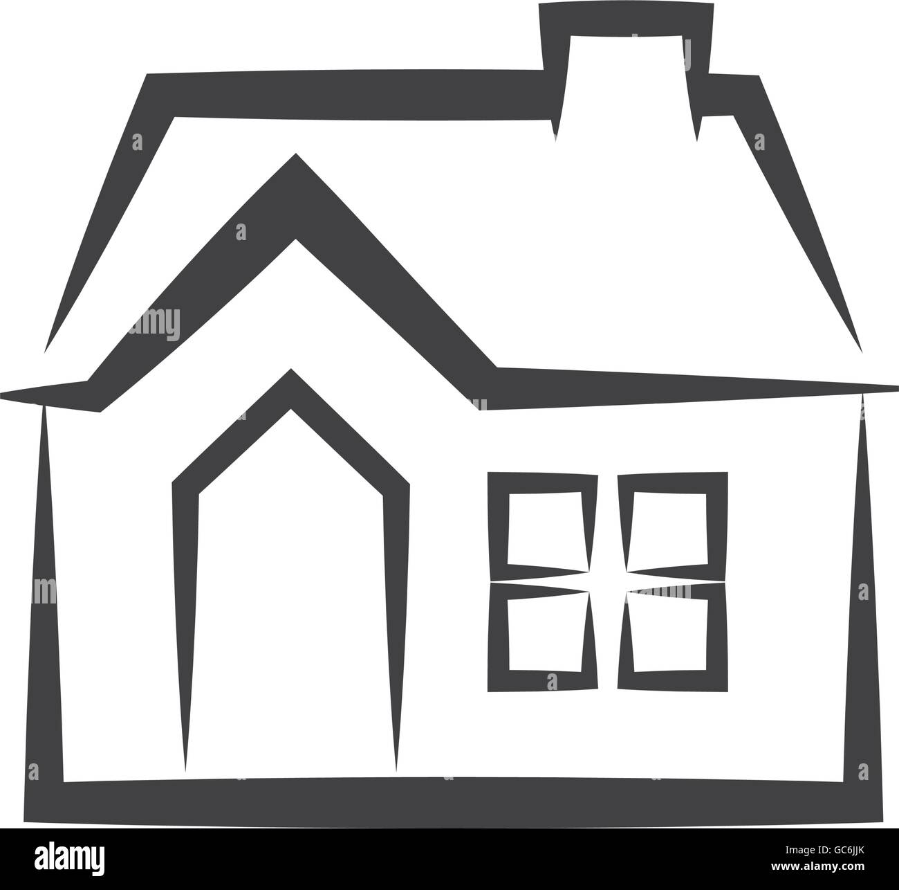 house icon. building design. Vector graphic Stock Vector Image & Art ...