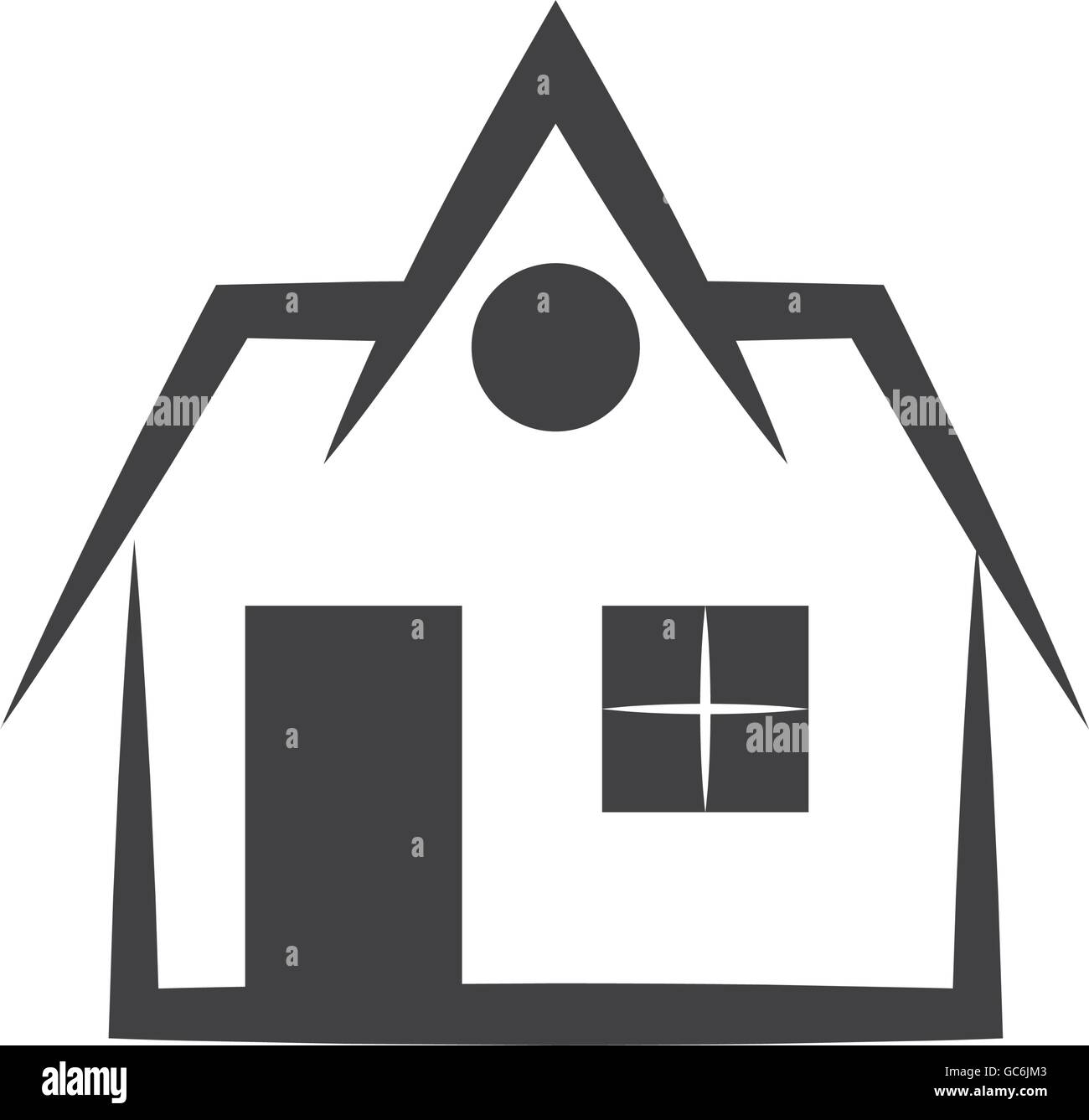 house icon. building design. Vector graphic Stock Vector Image & Art ...