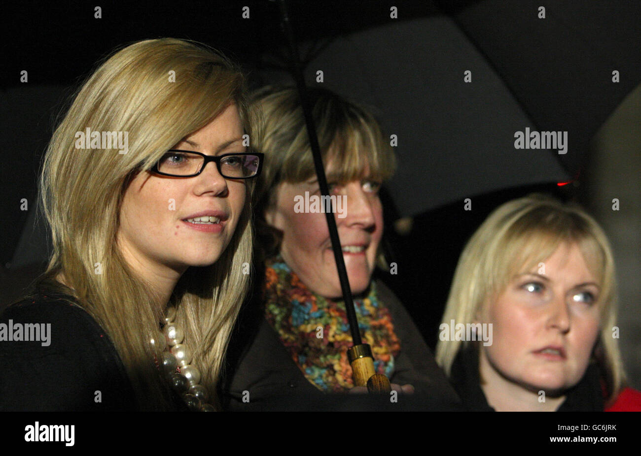 (Left to right) Jessica Porter and Beverley Porter, sister and mother ...