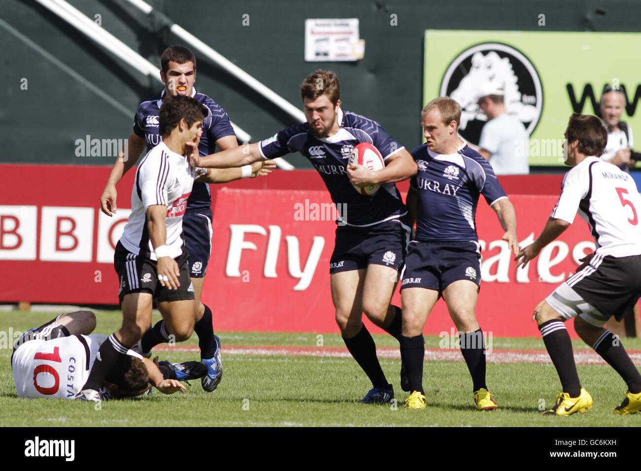 Emirates Dubai Rugby Sevens High Resolution Stock Photography and ...